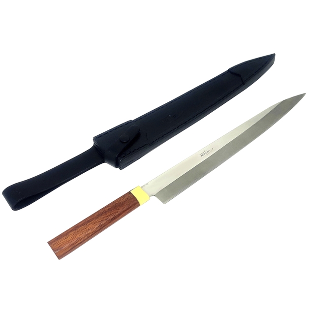 Faca Sashimi Arkhip Destro Plus 11'' Cabo Madeira Bainha OR02DMAB ...